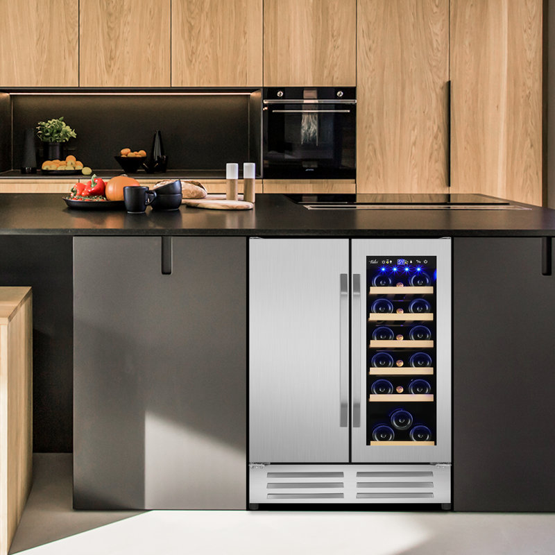 Integrated drinks cooler store